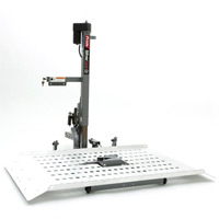 Los angeles ca. Tri-Lift Carrier Hitch Mobility trilift outside ...